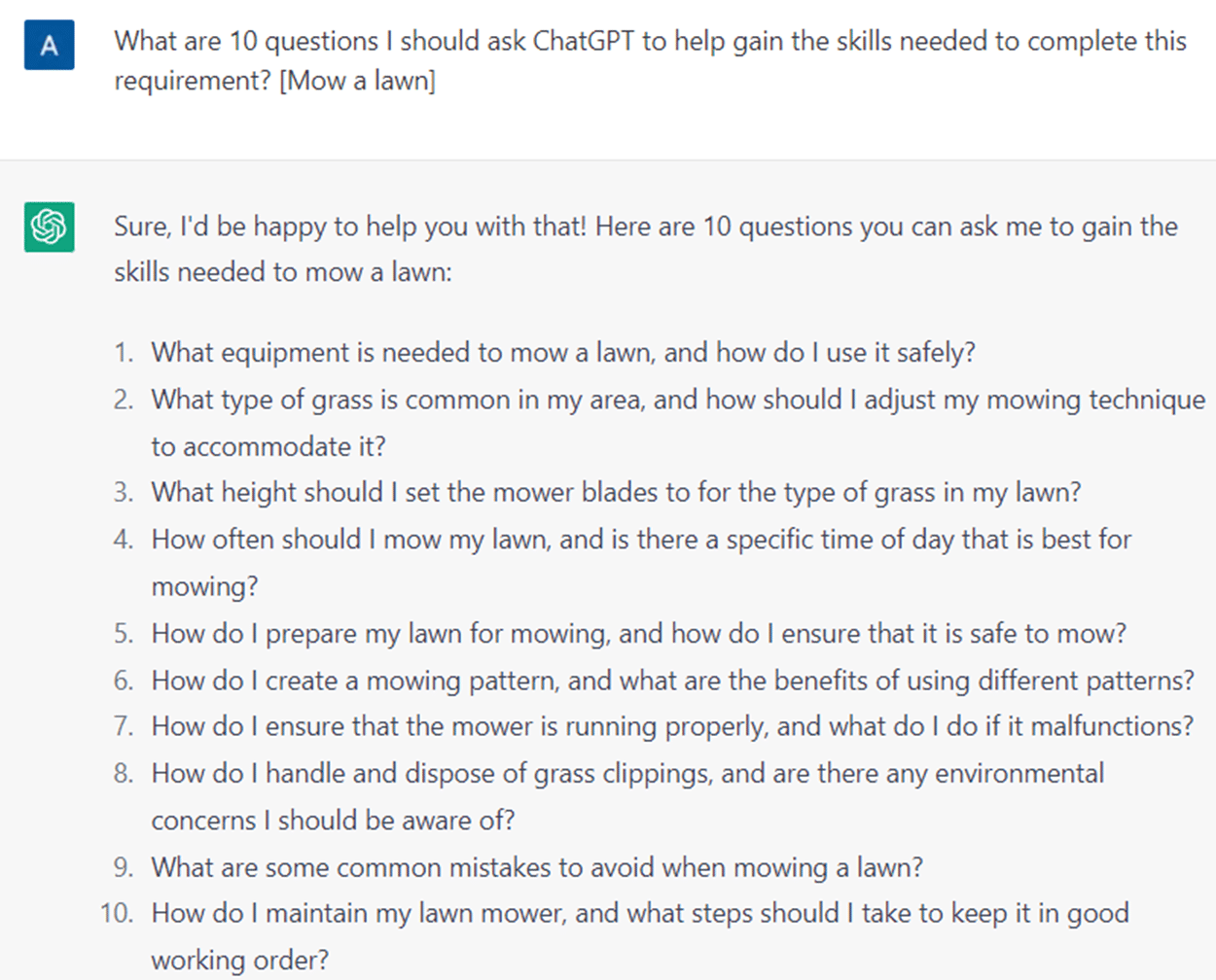The One Question to Ask Chat GPT to Excel in Any Job